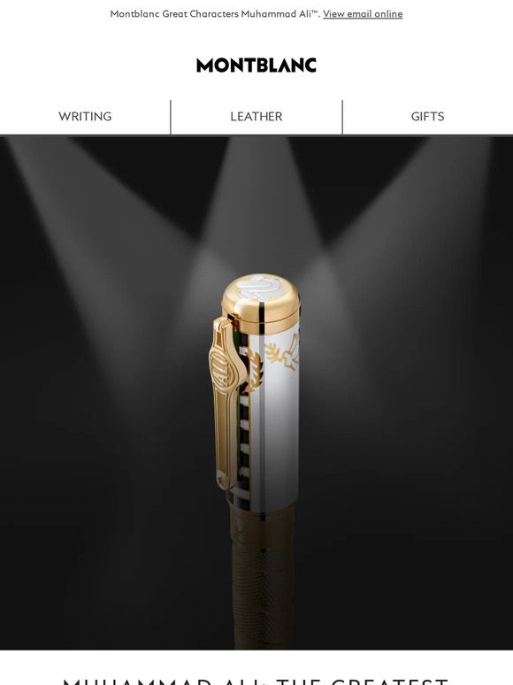 Montblanc: Luxury pens inspired by a boxing legend | Milled