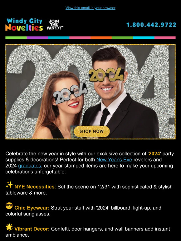 Windy City Novelties: 🎉 Exclusive 2024 Items Are Here | Milled