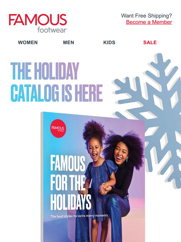 Famous Footwear: Our Holiday Catalog is here🎁🎄 | Milled