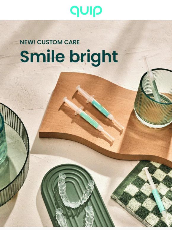 Quip: Meet quip Whitening & Mouth Guards | Milled