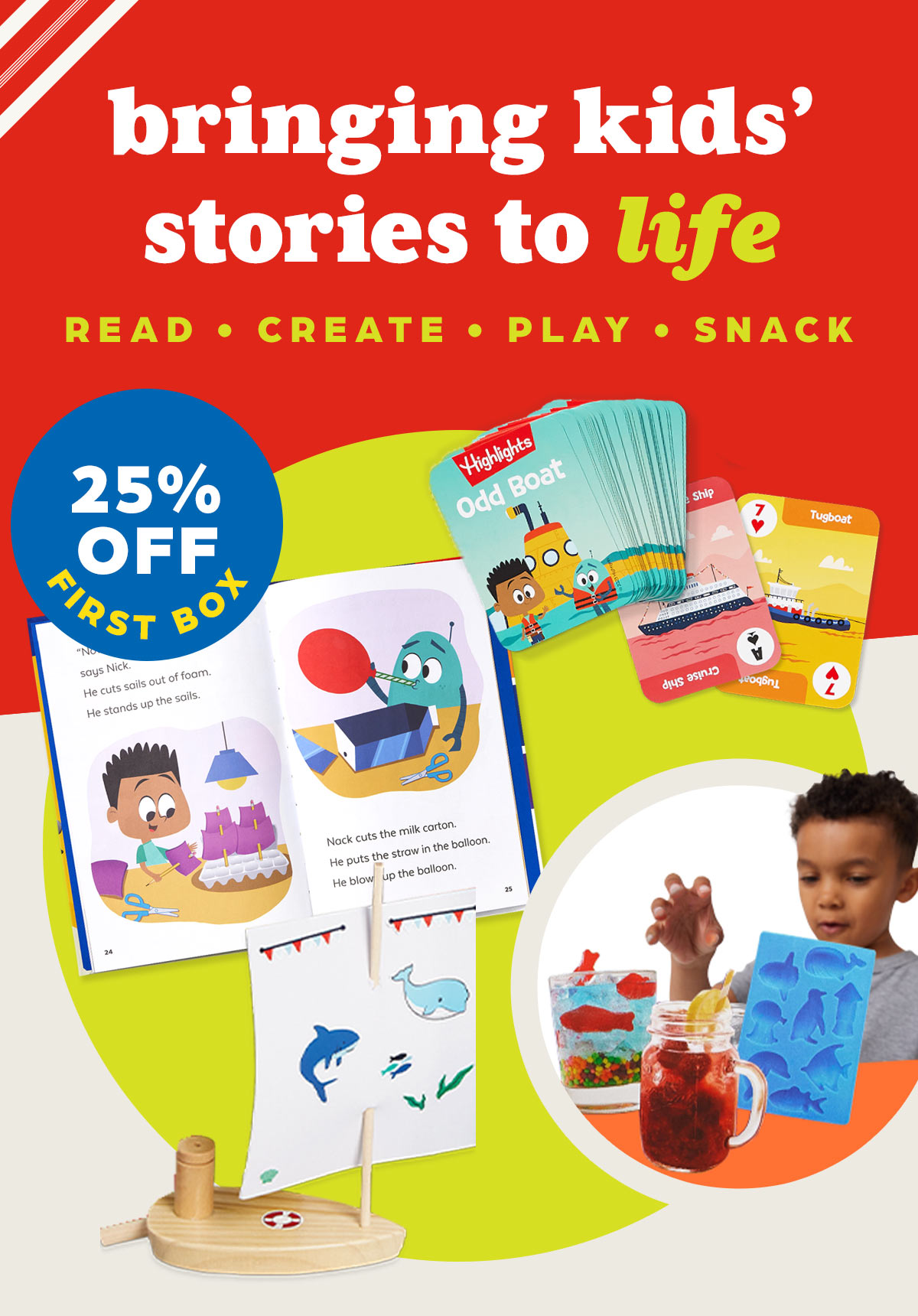 Highlights for Children: 25% OFF first box 📬 High Five Activity Box ...