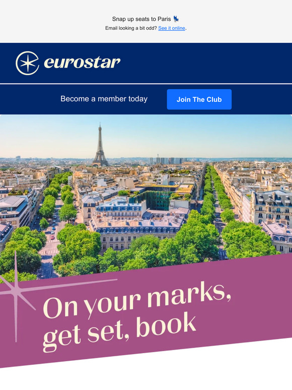 Eurostar: Book your train to the Paris 2024 Olympic and Paralympic ...