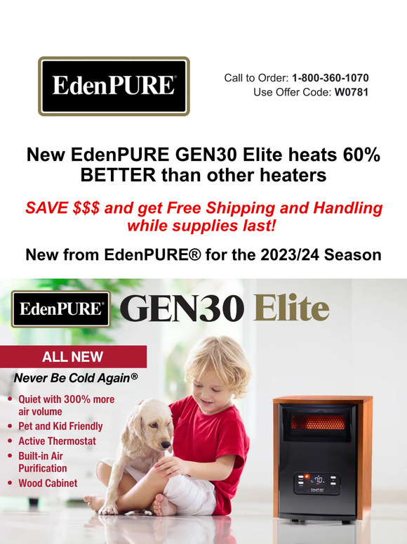 EdenPURE: Introducing the new ... | Milled