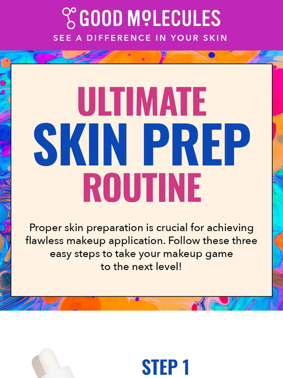 Good Molecules: how to improve makeup look with skin prep 💄 | Milled