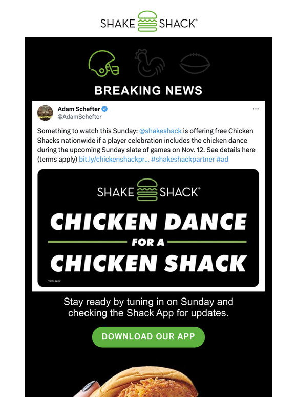 Shake Shack: Stay ready for a Chicken dance | Milled