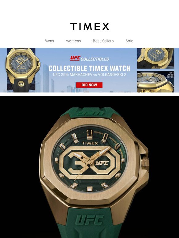 Timex: Our Latest UFC Watches + Limited Edition Collectible Watch | Milled
