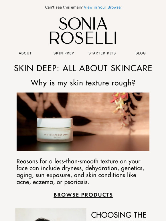 Roselli: Rough skin texture? Here's the scoop! 💡 | Milled