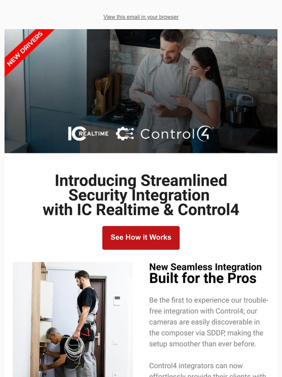 IC Realtime: Maximize Control with IC Realtime's New Control4 Drivers | Milled
