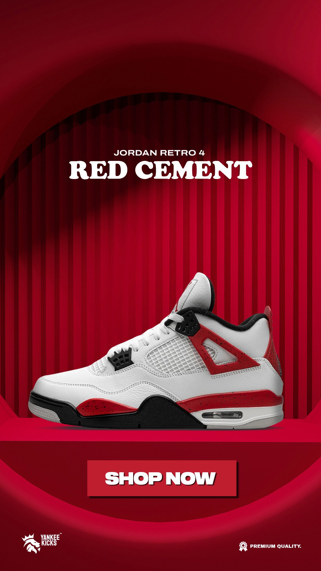 Yankee Kicks: Get ready to turn heads with the Jordan 4 Retro Red ...