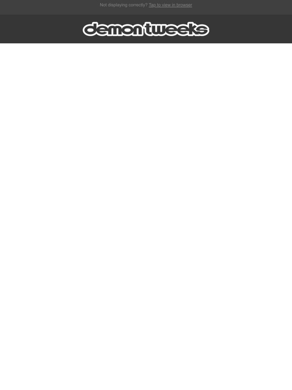 Demon Tweeks: New DT Merch Available Now 💪 | Milled