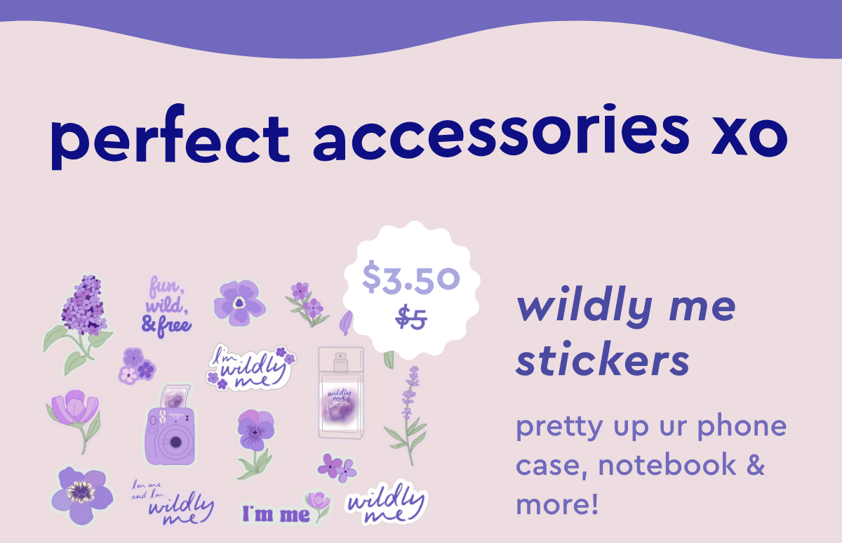 Florence By Mills: just dropped ️ wildly me stickers & bags! | Milled