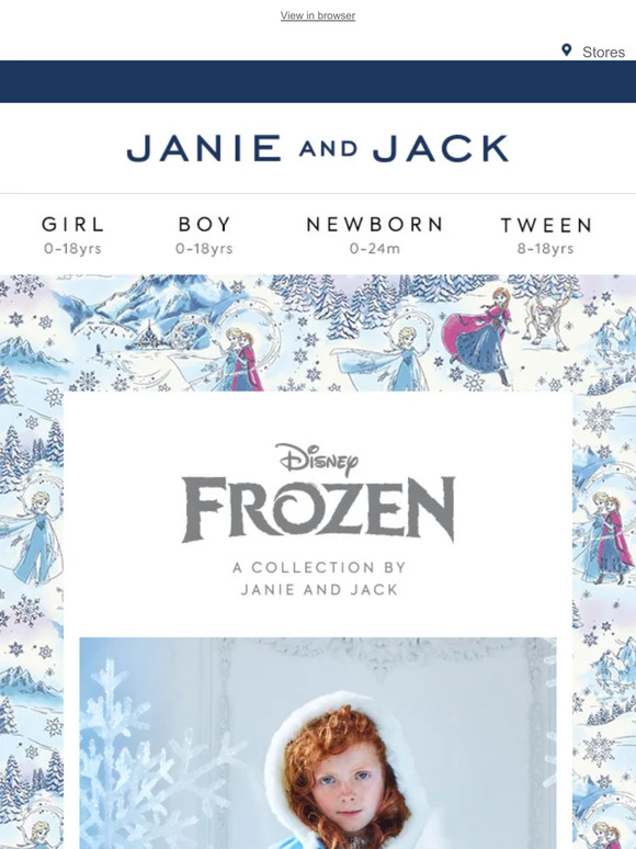 Janie and Jack: ️ Discover our Disney Frozen collection ️ | Milled
