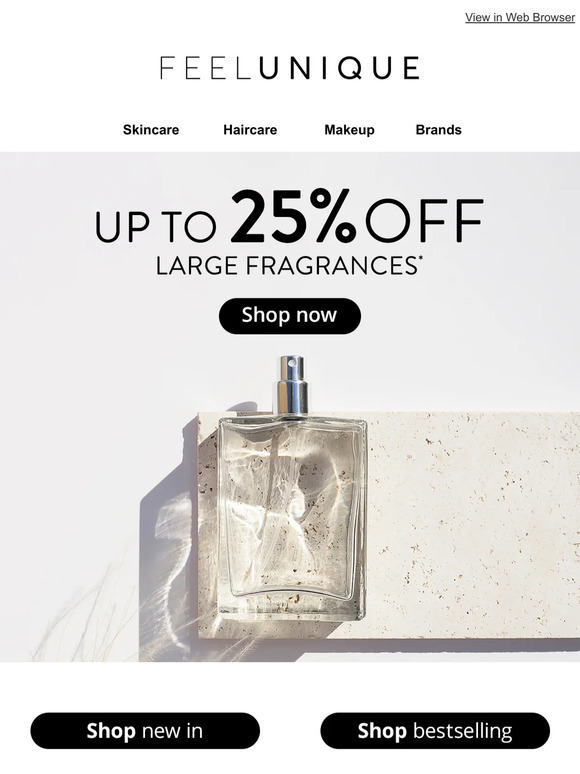 Feelunique: Spritz and save | Milled