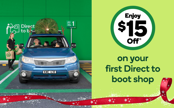 Woolworths: —, enjoy $15 off with Direct to boot* 🎁 | Milled