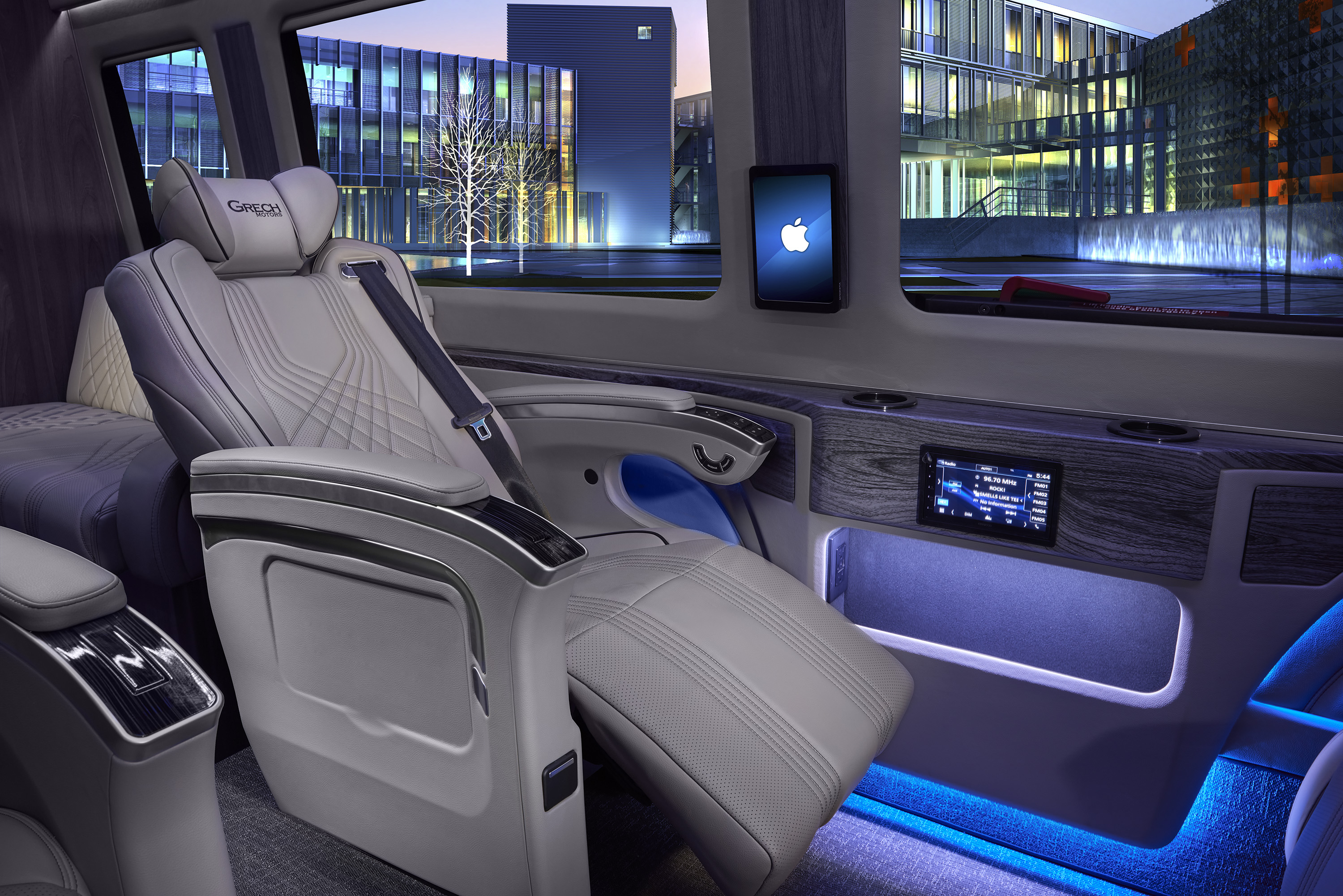Robb Report: Discover the LUSSO Mercedes-Benz Sprinter Jet Van by Grech ...