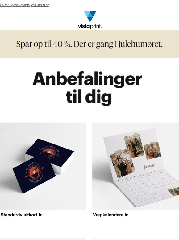 Vistaprint: Her er noget, vi tror, at du vil kunne lide | Milled