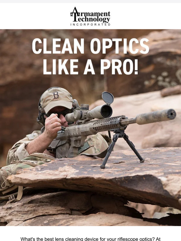 Armament Technology: What's the best lens cleaner for your optic? | Milled