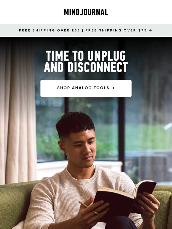 MindJournal: Time to unplug 🔌 | Milled