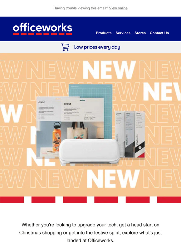 Officeworks: 👀 NEW Cricut Joy Xtra, advent calendars and more | Milled