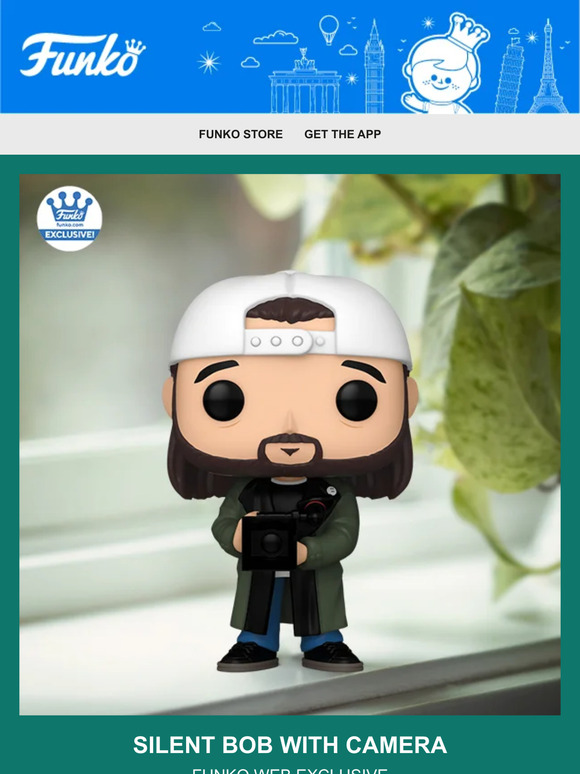 Funko: New Exclusives: Silent Bob with Camera | Ravenclaw | Milled