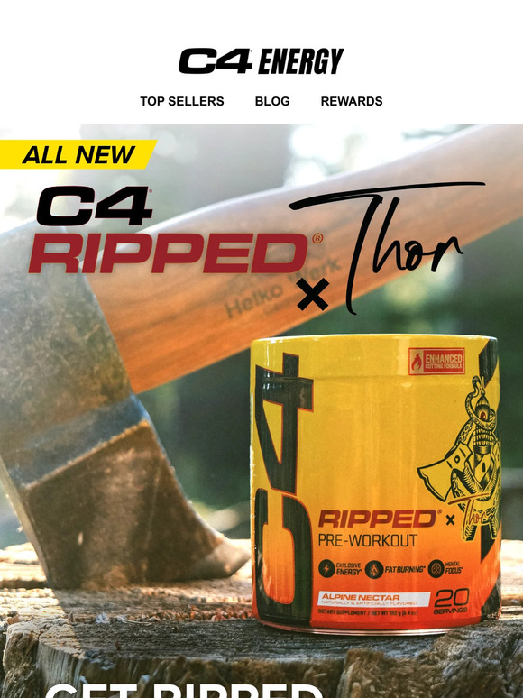 Nutrabolt: Introducing the NEW C4 Ripped 🔥 | Milled