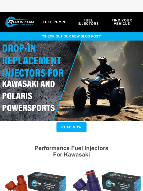 Quantum Fuel Systems: Rev Your Engines: Quantum Injectors Now Available ...