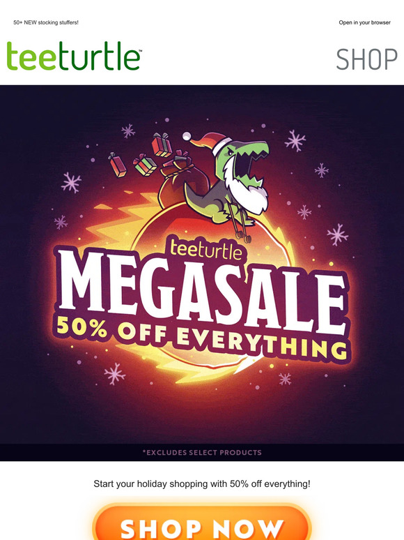 TeeTurtle: 💥 50% OFF EVERYTHING 💥 | Milled