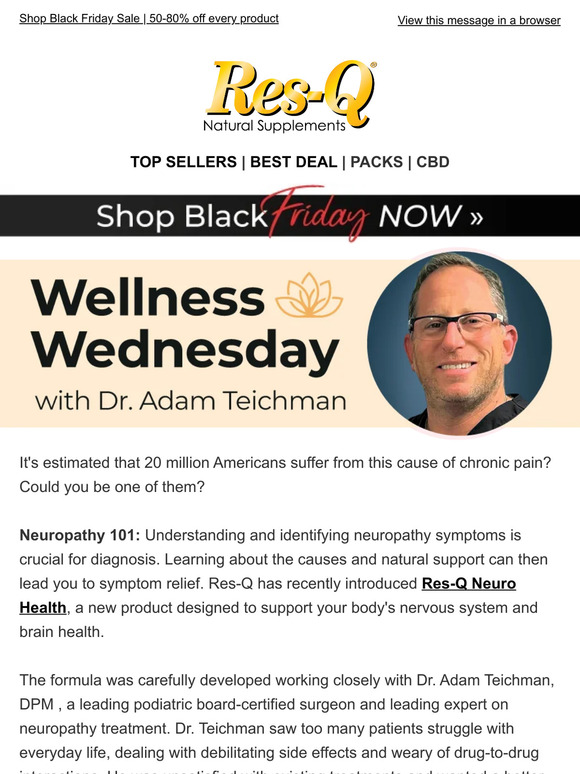 Res-Q: Dr. Teichman | Neuropathy 101 [plus, his new formula!] | Milled