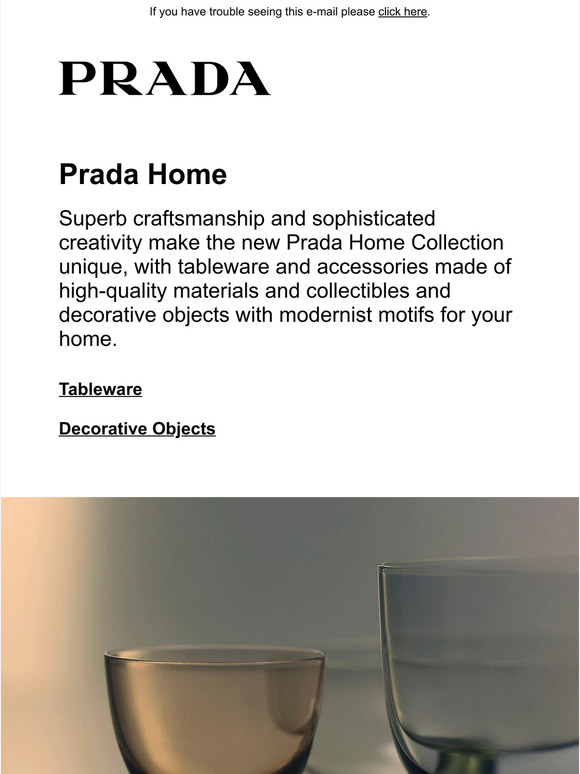 Prada: The Prada Home Collection | Milled