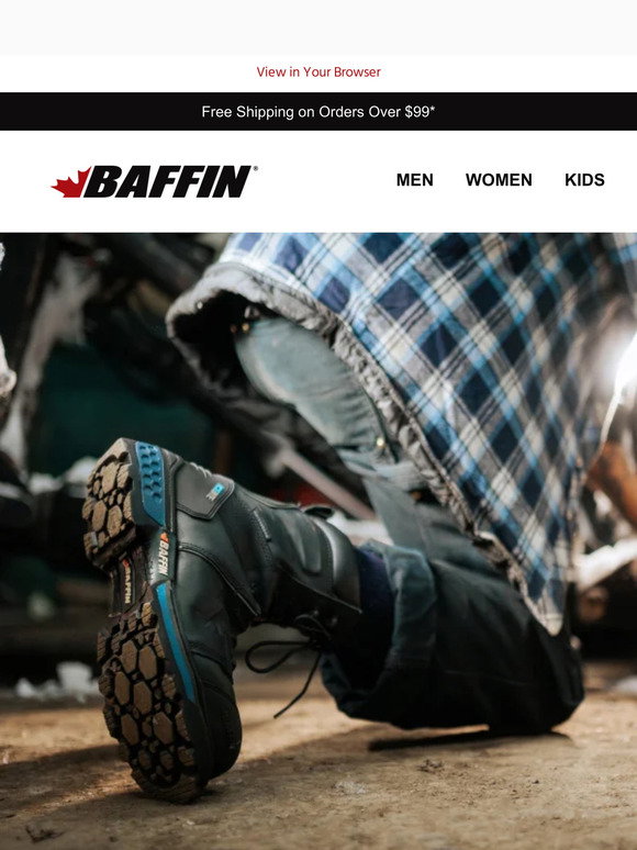 Baffin: Industrial Grad ICE MONSTER | Milled
