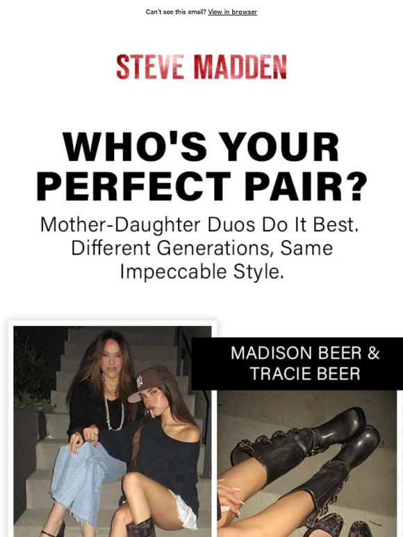 Steve Madden: Spotted - Madison Beer | Milled