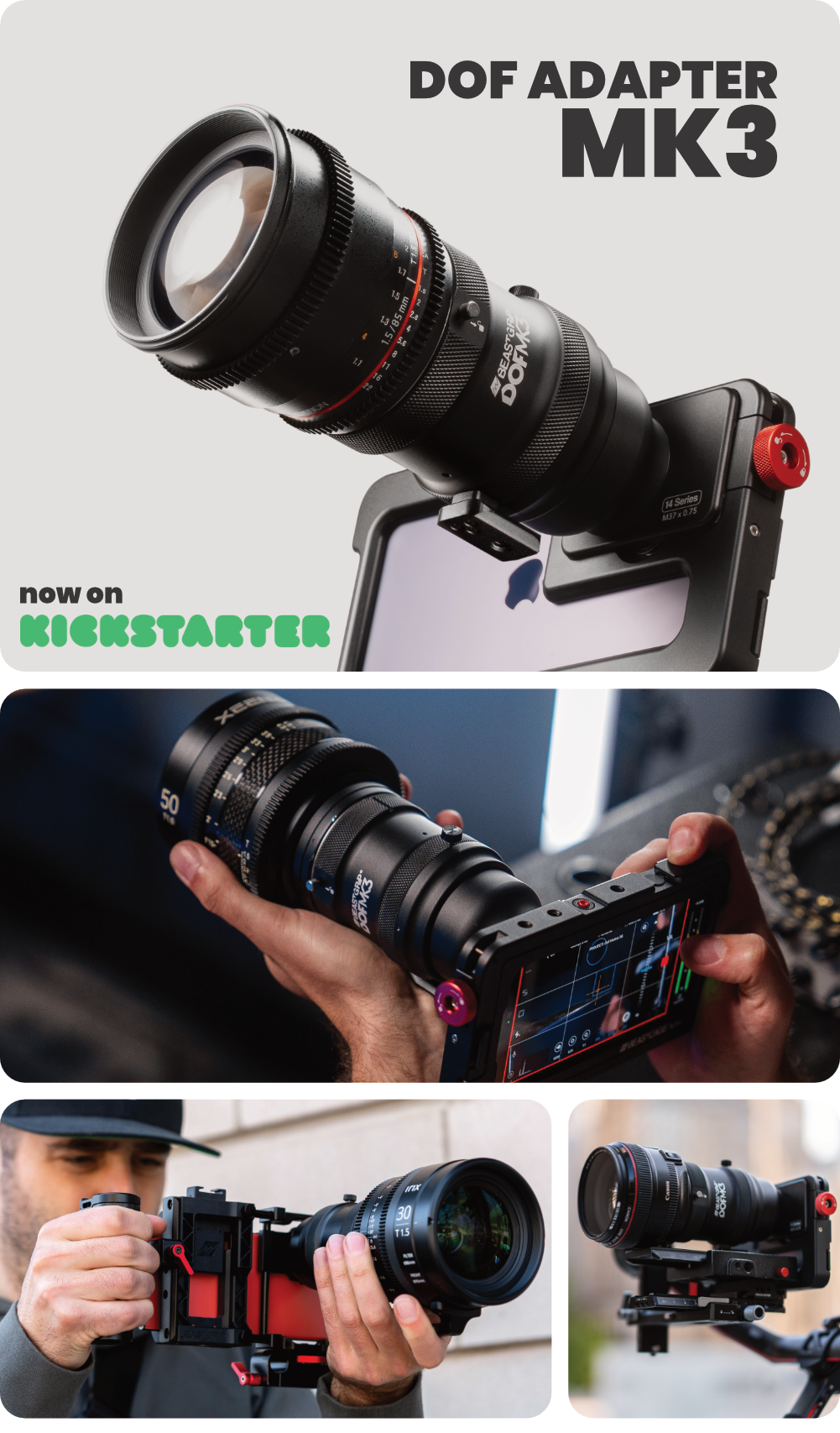 Beastgrip: Introducing the all-new DOF Adapter MK3! | Milled