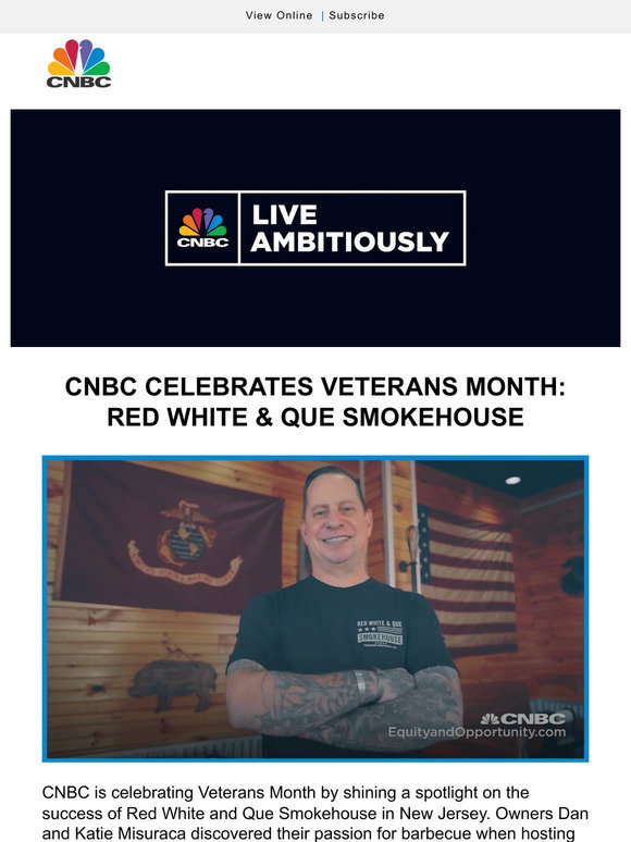 CNBC: How Marine Turned Military Experience Into Successful BBQ ...