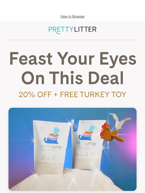 Pretty Litter: Your Cat Wants This Turkey! | Milled
