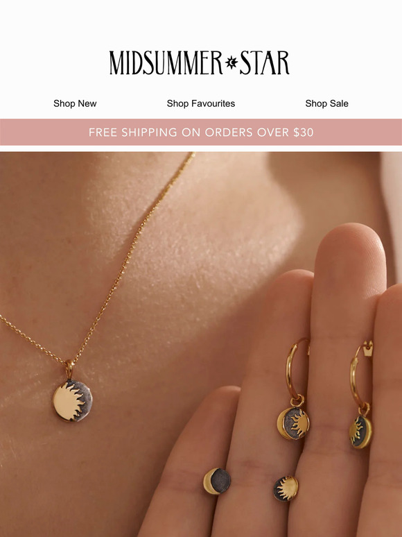 Midsummer Star: Introducing ~ Our Celestial Midnight Range 🌖🌗🌑 | Milled