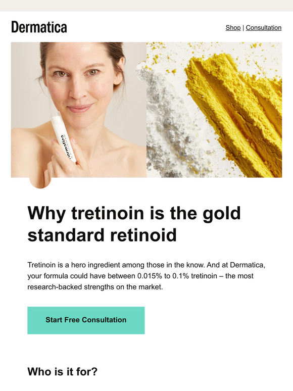 Dermatica: Why tretinoin is worth the hype | Milled