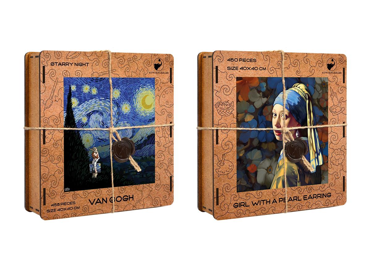 Active Puzzles: 🎨 Artistic Elegance Unveiled: Van Gogh and Vermeer ...