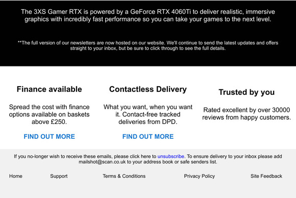 Scan: Gear up and save £150 with the 3XS Gamer RTX, November PC of the ...