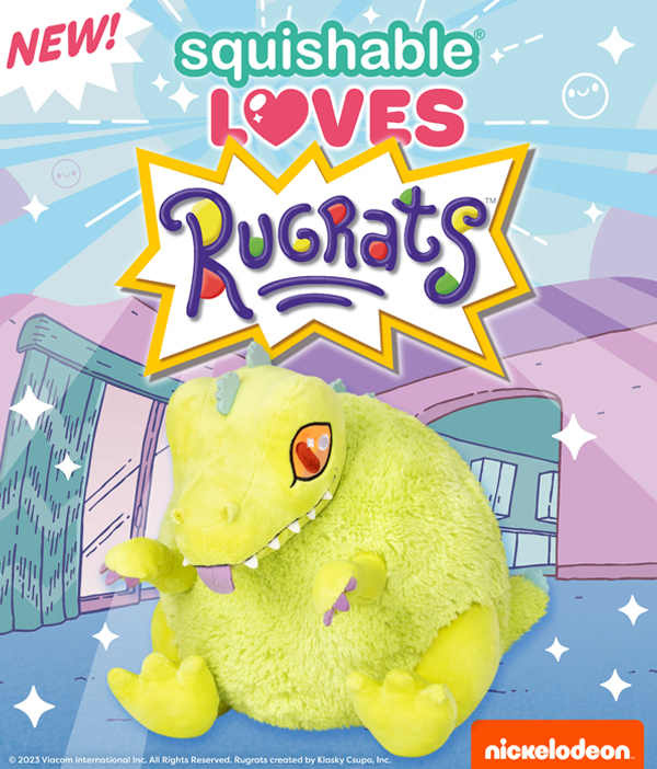 Squishable: New Squishable Loves: Rugrats! Meet the Reptar Squish! 💚 | Milled