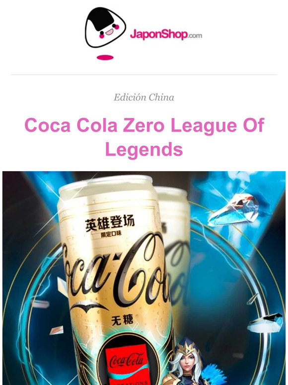 JaponShop: COCA COLA LEAGUE OF LEGENDS | Milled