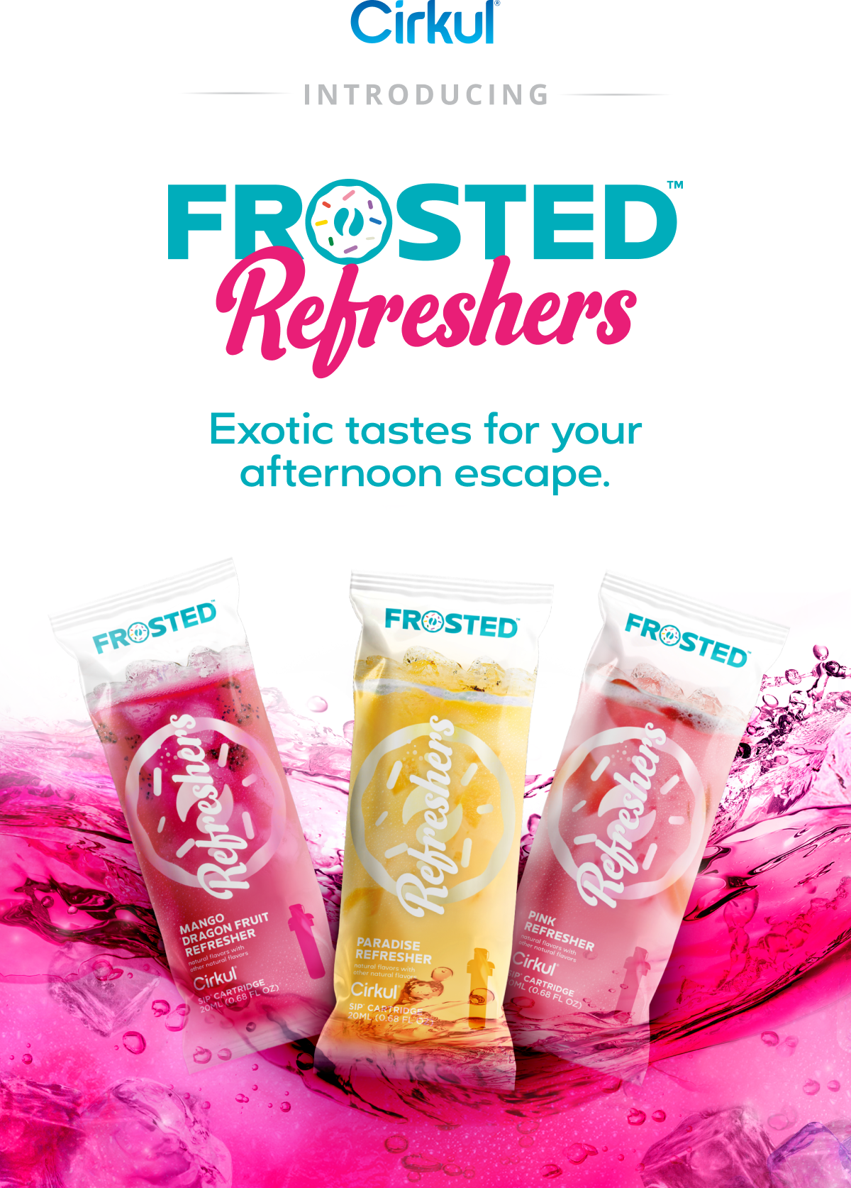 Cirkul: Introducing: Frosted Refreshers | Milled
