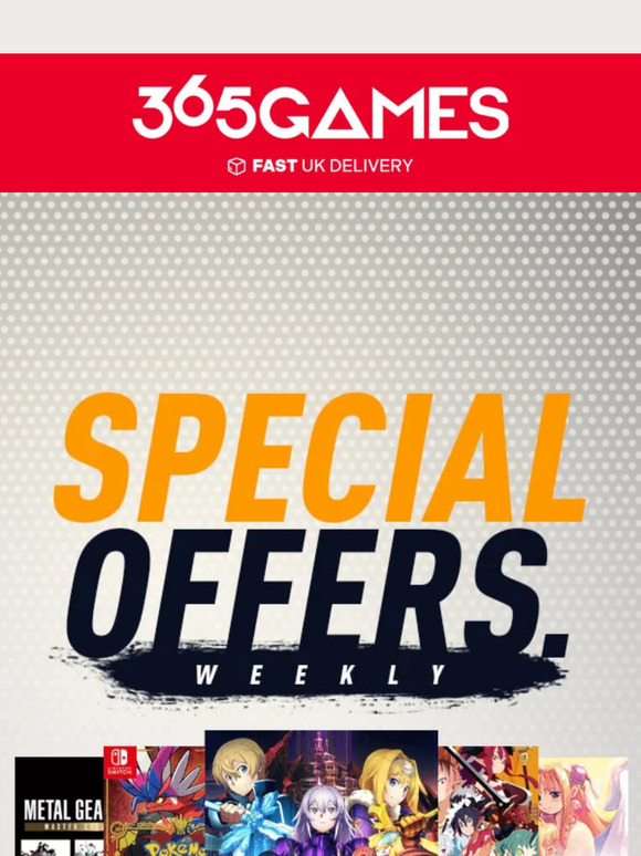 365games: Gamer Alert: Unmissable Offers from 365Games! | Milled
