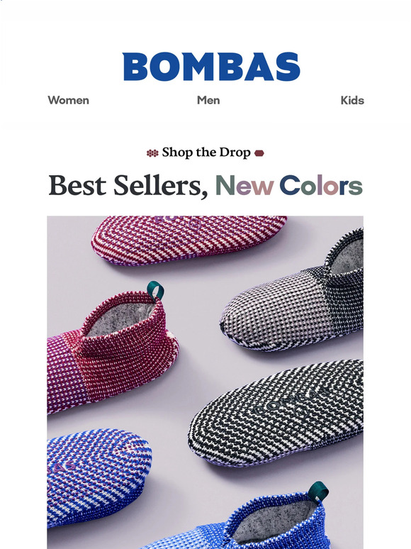 Bombas: Gripper Slippers With a Festive Twist | Milled