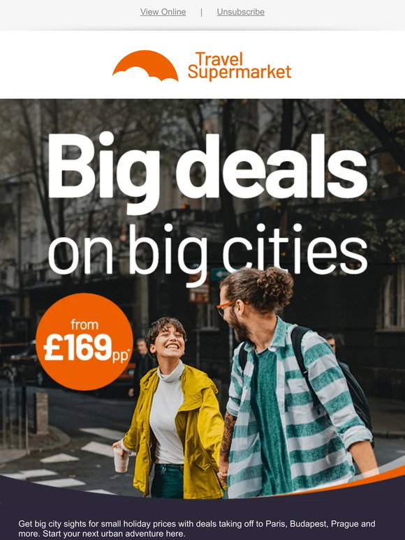 TravelSupermarket: Discover big deals on big cities with holidays from ...