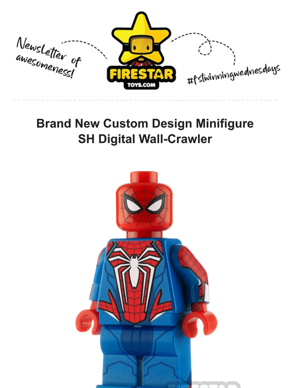 Firestar Toys: 🕷️Swing into Action with Our New SH Digital Wall-Crawler ...