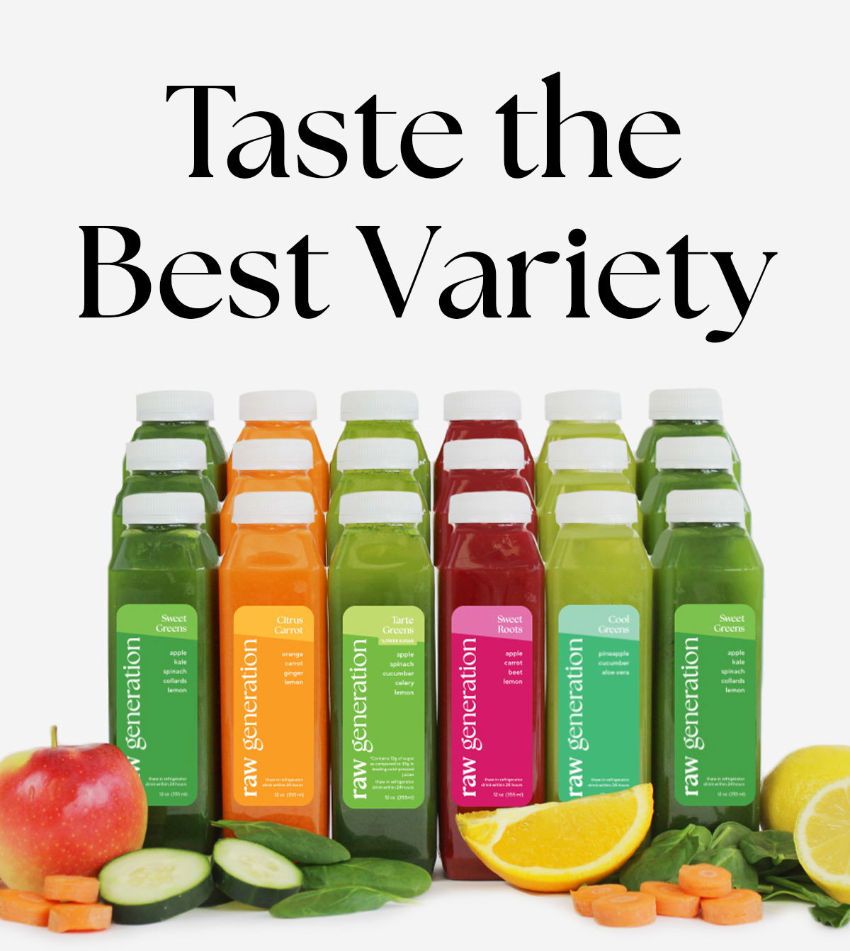 Raw Generation: Announcing the Best-Sellers Variety Pack | Milled