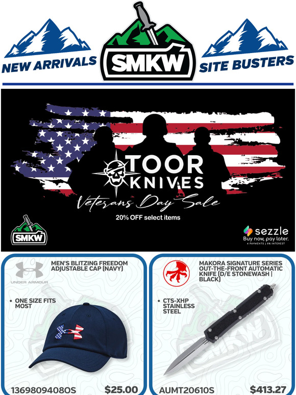 Smoky Mountain Knife Works: We Thank Our Veterans For Their Service ...