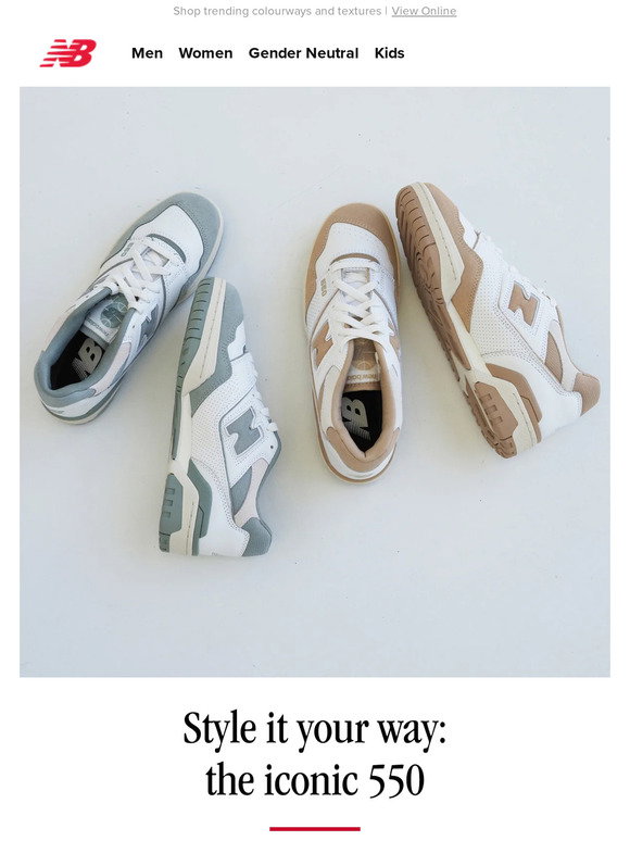 New Balance: The 550: suit your style | Milled