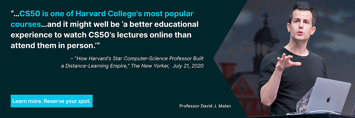 edX: Access Harvard’s famous CS50: Intro to Computer Science from anywhere | Milled