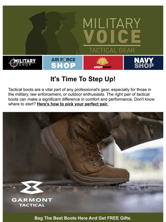 Military Shop: 🔥 Boost Your Performance With The Right Tactical Boots🚀👢 ...